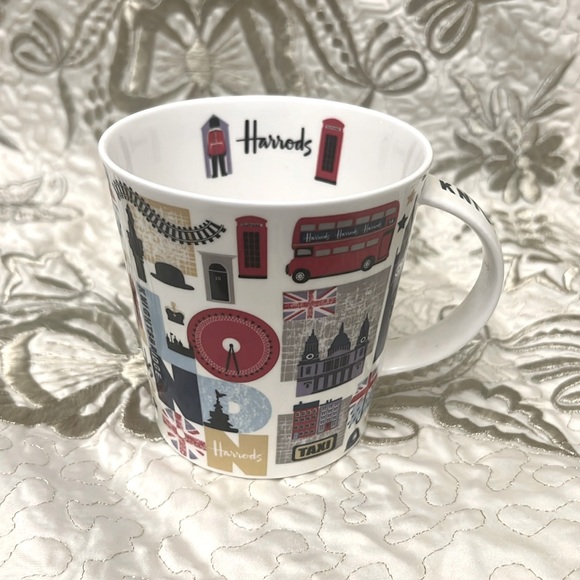Harrods | Dining | Harrods Fine Bone China Large Mug Made In England ...